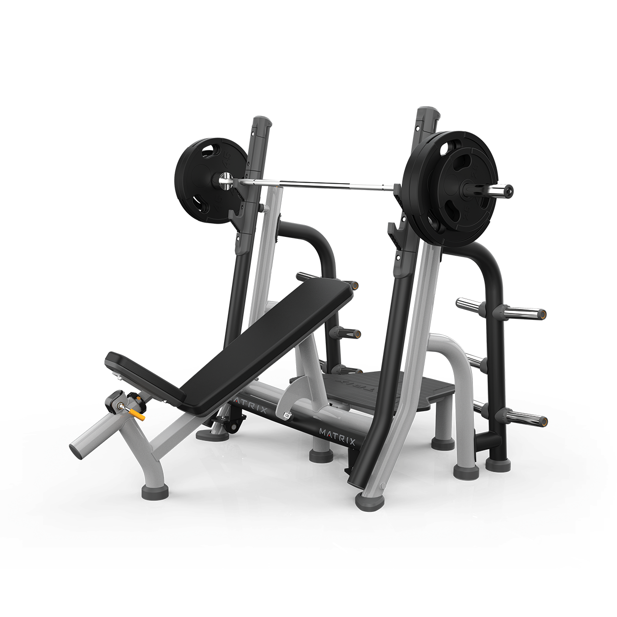 Matrix Breaker Olympic Incline Bench – The Fitness Connection